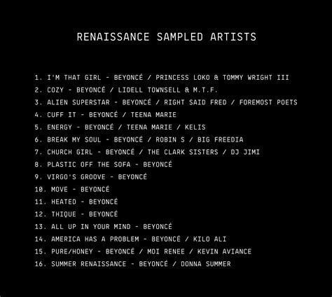 Beyonce Album Font