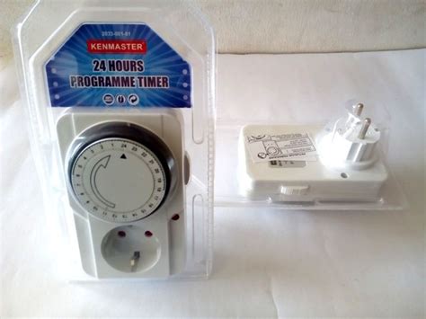 stop kontak timer kenmaster 1 lb 2 stop kontak timer 24 jam