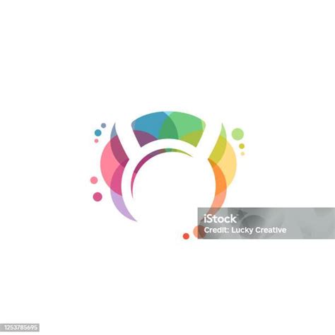 다채로운 카틀벨트 로고 벡터 체조 로고 디자인 템플릿 디자인 컨셉 로고 템플릿용 로고 타입 요소 개념에 대한 스톡 벡터 아트 및 기타 이미지 Istock