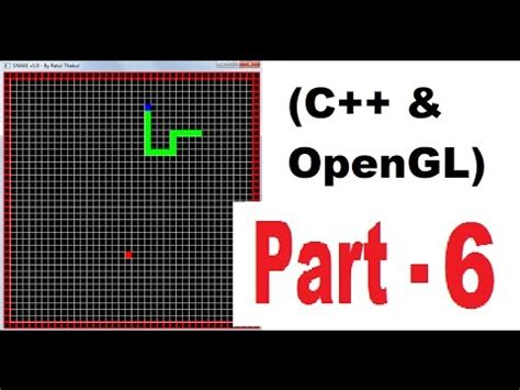 OpenGL C Game Programming Snake Game Tutorial D PART Drawing The Target YouTube