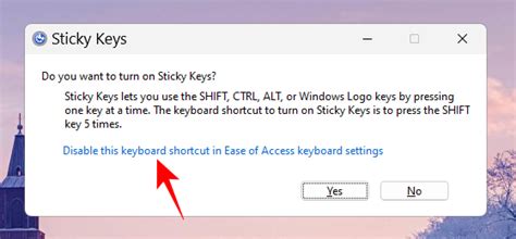 how to permanently disable sticky keys on windows 11 [2024]