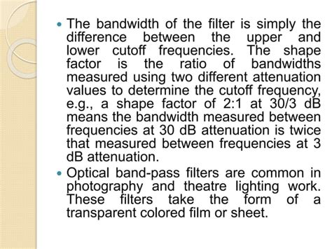 Applications Of Rlc Circuits Pptx