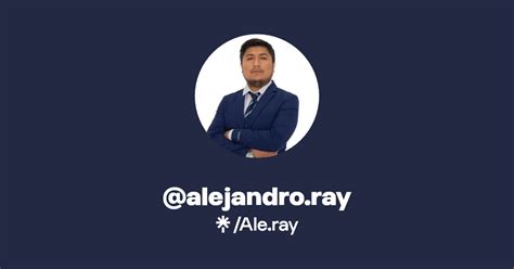 Alejandroray Instagram Facebook Linktree