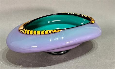 David Garcia Art Glass Bowl Auction