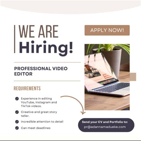 Amarachukwu Madueke On Linkedin Urgently Hiring‼️‼️