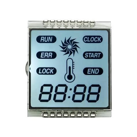 high reliability segment lcd segment display lcd wide temperature vibration resistant anti uv