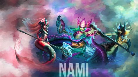 League Of Legends Nami Wallpapers Wallpaper Cave