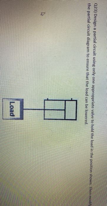 Solved Q23 Design A Partial Circuit Using Only One