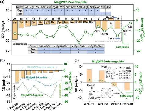 Comparison of ML predicted ΔG pS pR ML with the experimental CD Download Scientific Diagram