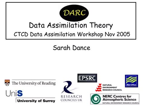 Ppt Data Assimilation Theory Ctcd Data Assimilation Workshop Nov 2005 Powerpoint Presentation