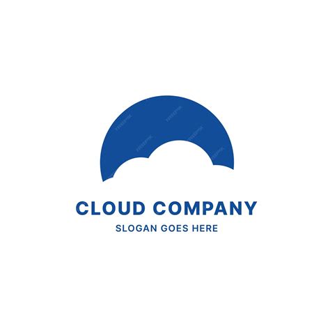 Premium Vector Cloud Logo Vector Design Template