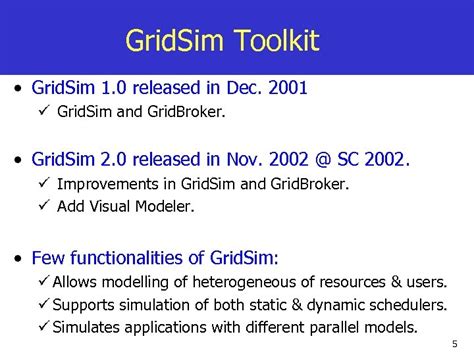 Grid Sim Toolkit Modelling And Simulation