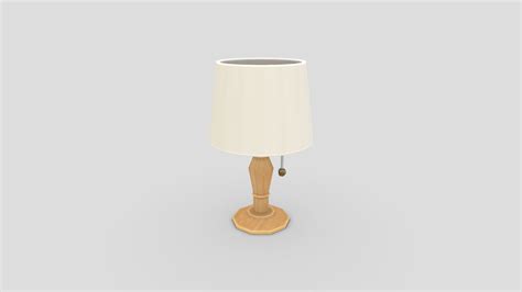 Stylized Low Poly Table Lamp Buy Royalty Free 3d Model By Alvin Suen