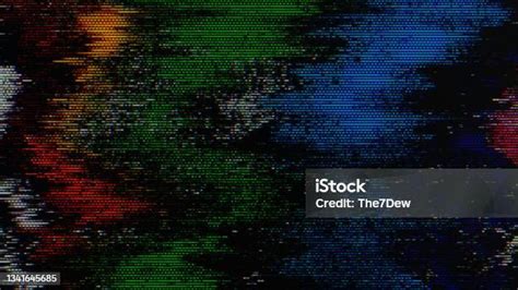 글리치 노이즈 정적 텔레비전 Vfx 팩 시각 비디오 효과 스트라이프 배경 Crt Tv 화면 신호 결함 효과 없음 0명에 대한 스톡 사진 및 기타 이미지 Istock