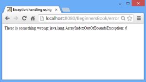 Exception Handling In Jsp