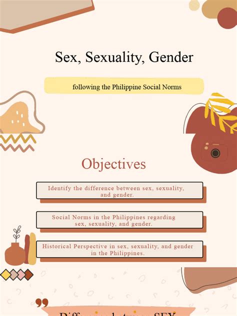 Philippine Norms On Sex And Gender Pdf Sexual Orientation Gender