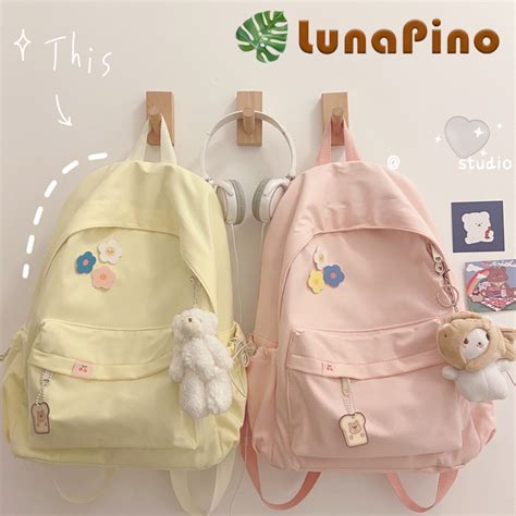 당일발송🚀키링사은품😊 여학생 데일리 초등학생 학원가방 백팩 생일선물 책가방 에이블리