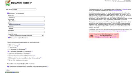 How To Install DokuWiki With Nginx On Debian Atlantic Net