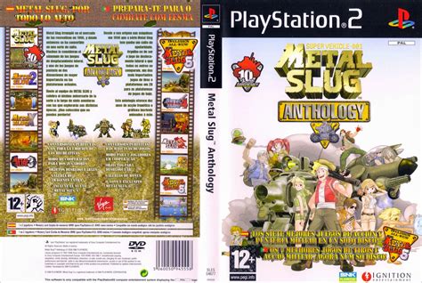 Coleccion Caratulas Ps2 Metal Slug Anthology