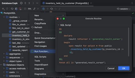 Run Queries Datagrip Documentation