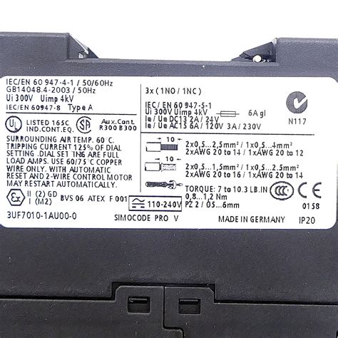 Maschinenteil24 Siemens Basic Device Simocode Pro V Buy Online