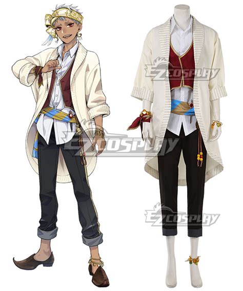 Disney Twisted Wonderland Scarabia Kalim Al Asim Cosplay Costume