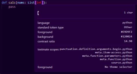 Semantic Highlighting Issues With Type Hints For Generic Types Issue Microsoft Pylance