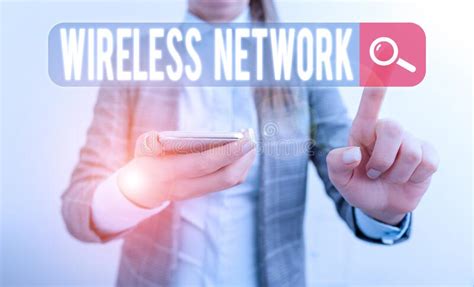 Text Sign Showing Wireless Network Conceptual Photo Computer Network