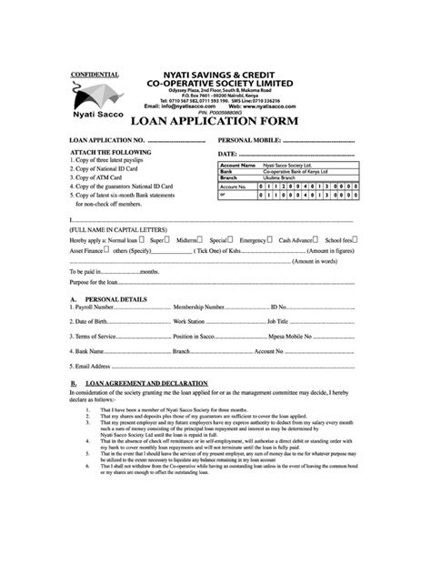 4 Loan Form Pdf