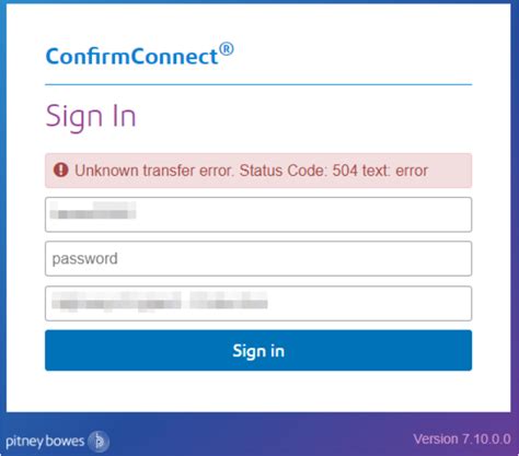status code 502 and 504 bad gateway error on confirmconnect workzone