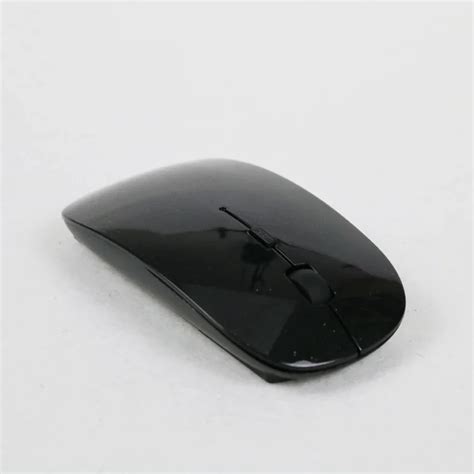 Optical Wireless Computer Mouse 24g Receiver Super Slim Mouse For Pc