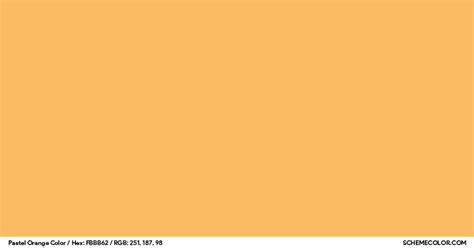 Pastel Orange Color Colors
