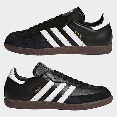 Adidas Samba Leather Black Footwear White Core Black