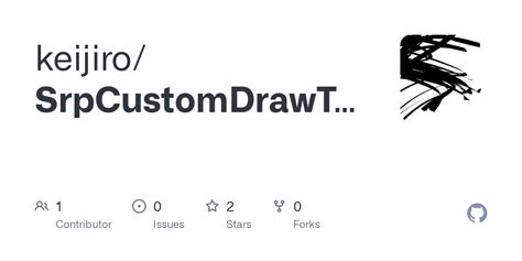 GitHub Keijiro SrpCustomDrawTest