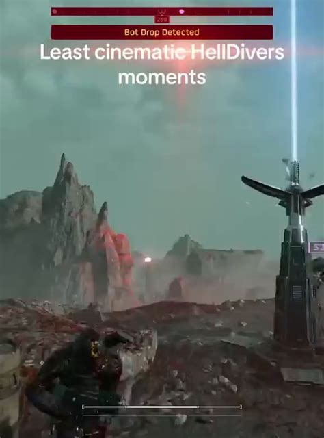 Bot Drop Detected Moments Least Cinematic Helldivers Ifunny
