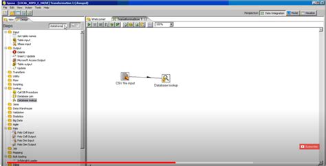 Database Lookup In Pentaho Database Desktop Screenshot Coding