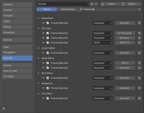 Shortcut I Don T Have Any Keymap For View Selected Blender Stack Exchange