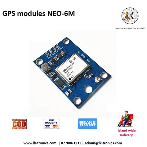 GPS Modules NEO 6M LK Tronics