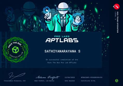 Oscp Hackthebox Activedirectory Redteaming Exploitation Sathiyanarayana S