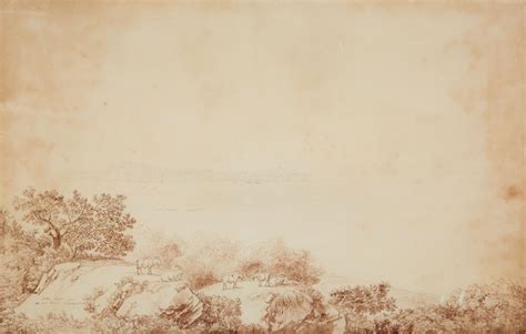 A View Of Capri And Procida In The Gulf Of Naples Lot 1303