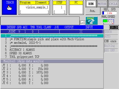 kawasaki basic operations
