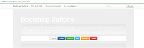 The Aspnet Mvc Club Bootstrap Tutorial Lesson 4 Buttons And Dropdowns