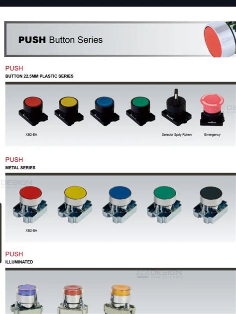 Push Button Push Button Emergency Stop Ip68with Nc Contact Element