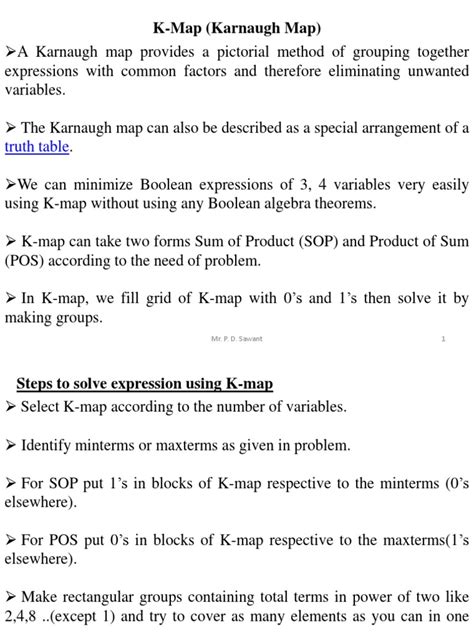 k map karnaugh map truth table download free pdf mathematical