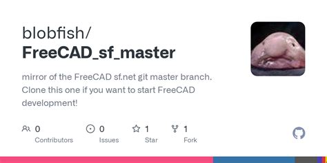 GitHub Blobfish FreeCAD Sf Master Mirror Of The FreeCAD Sf Net Git Master Branch Clone This