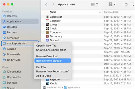 How To Customize What Appears In The Finder Sidebar On Mac • Macreports
