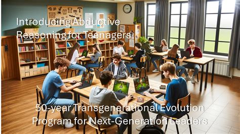 Invitation For High Schools To Introduce Abductive Reasoning To Teenagers