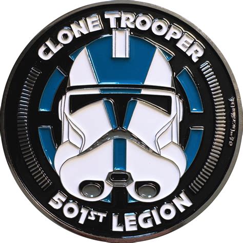 Free 501st Legion Challenge Coin With Tbs 501st Legion Clone Trooper