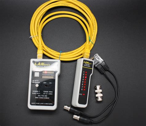 Network Cable Tester Patch Cords Pin To Pin Test