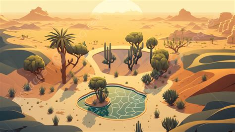 Oasis In The Desert Cartoon Oscars Oasis No Water Youtube